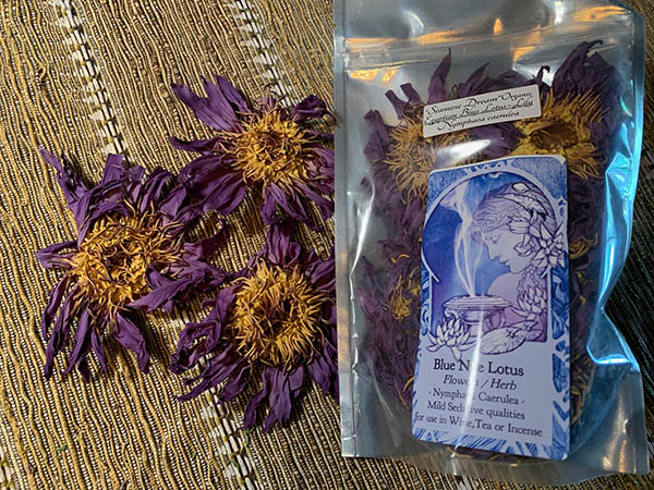 Blue Nile Lotus - Nymphaea Caerulea - 1 oz - Mermade Magickal Arts